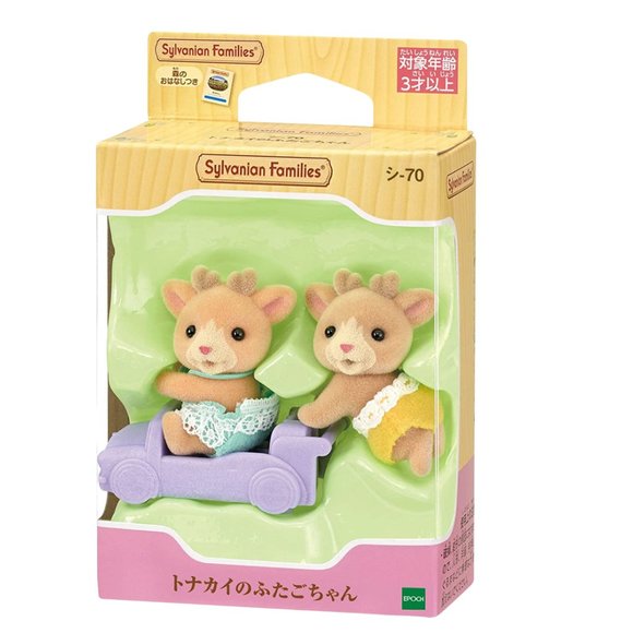 Sylvanian Families | Toys | Calico Critters Reindeer Baby Twins With ...